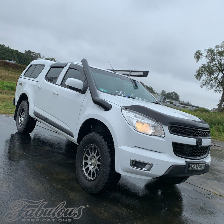 Holden Colorado RGI and RG II Stainless Snorkel and Alloy Airbox Kit ...