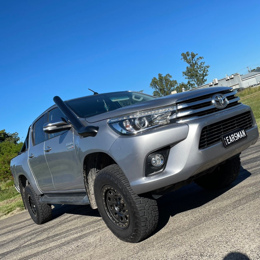 4 Inch Stainless Snorkel and Alloy Airbox to suit Toyota Hilux N80 (Sh ...