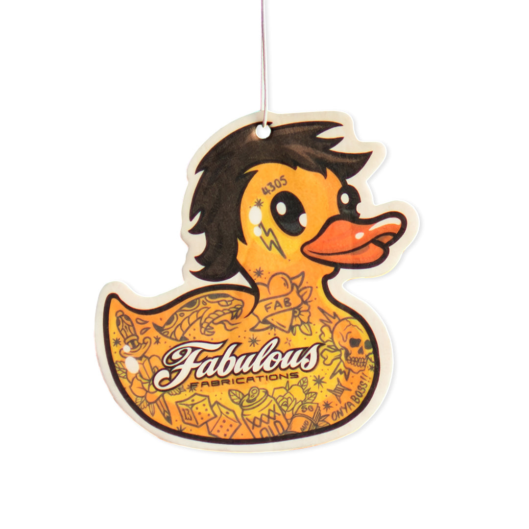 Fabulous Fabrications Logo Duck Air Freshener – Fabulous Fabrications Aus