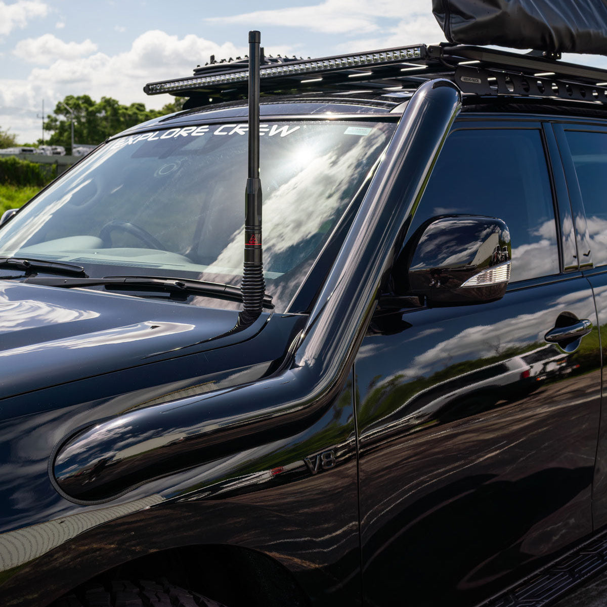 Nissan Y62 Patrol 5" Long Entry Stainless Snorkel – Fabulous ...