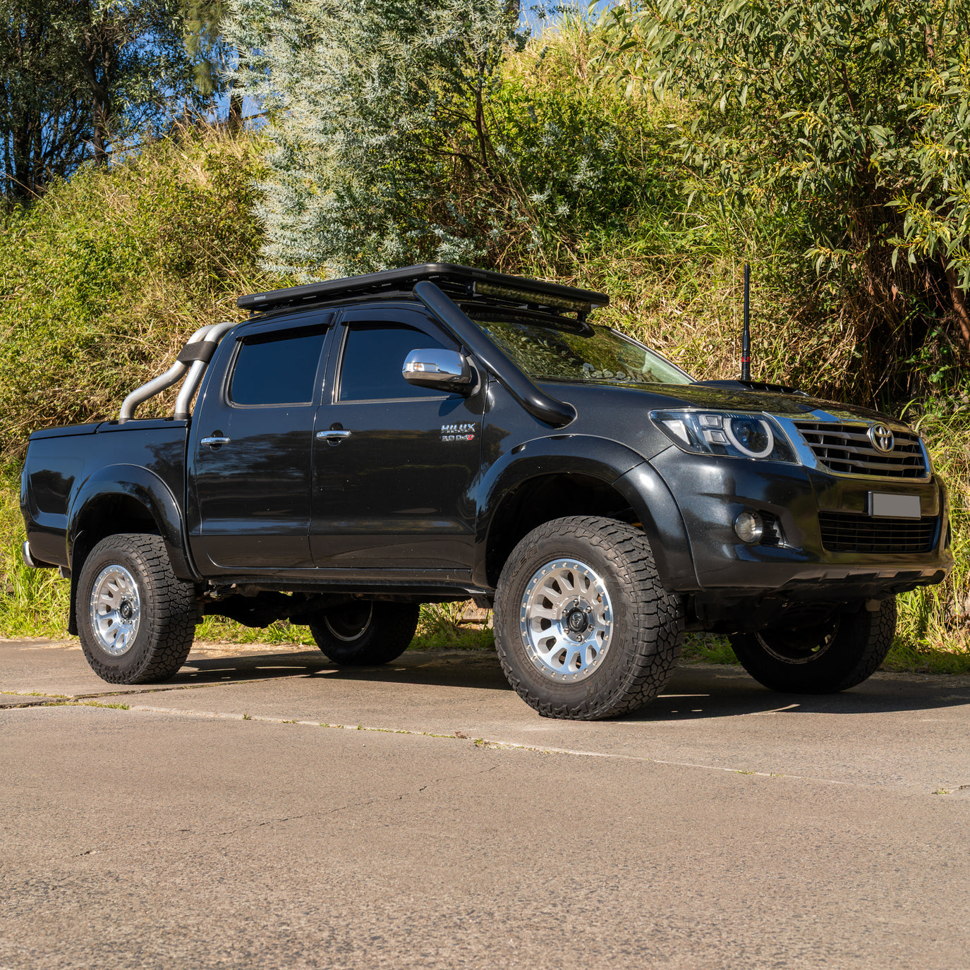 Stainless Snorkel and PSICO Alloy Airbox to suit Toyota Hilux N70 (Sho ...