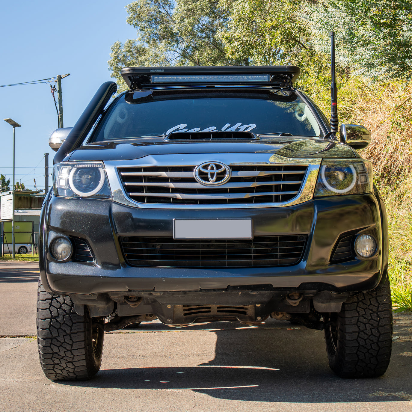 Stainless Snorkel and PSICO Alloy Airbox to suit Toyota Hilux N70 (Sho ...