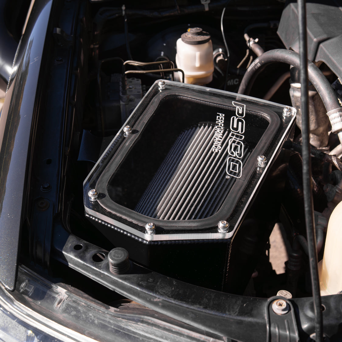 Stainless Snorkel and PSICO Alloy Airbox to suit Toyota Hilux N70 (Sho ...
