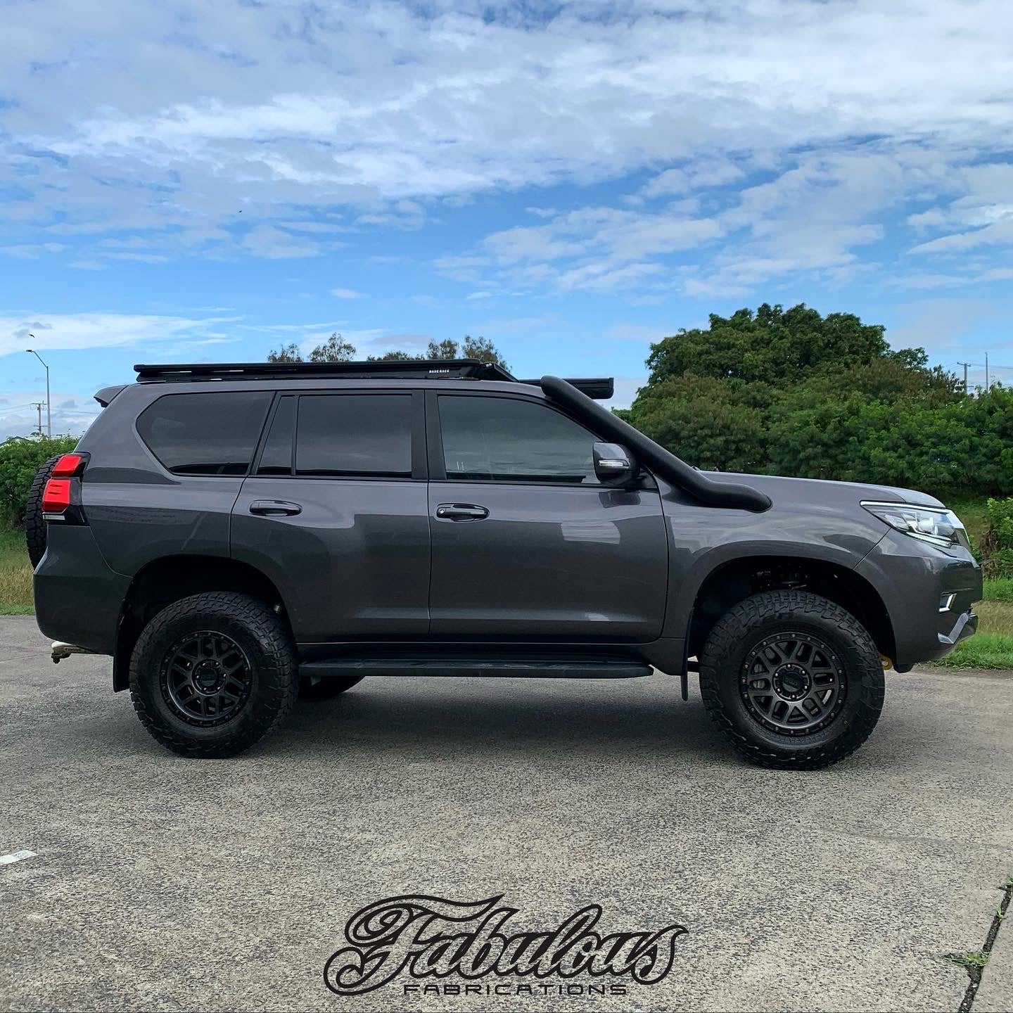 Toyota Landcruiser Prado 150 Series Stainless Snorkel (Short & Mid Ent ...