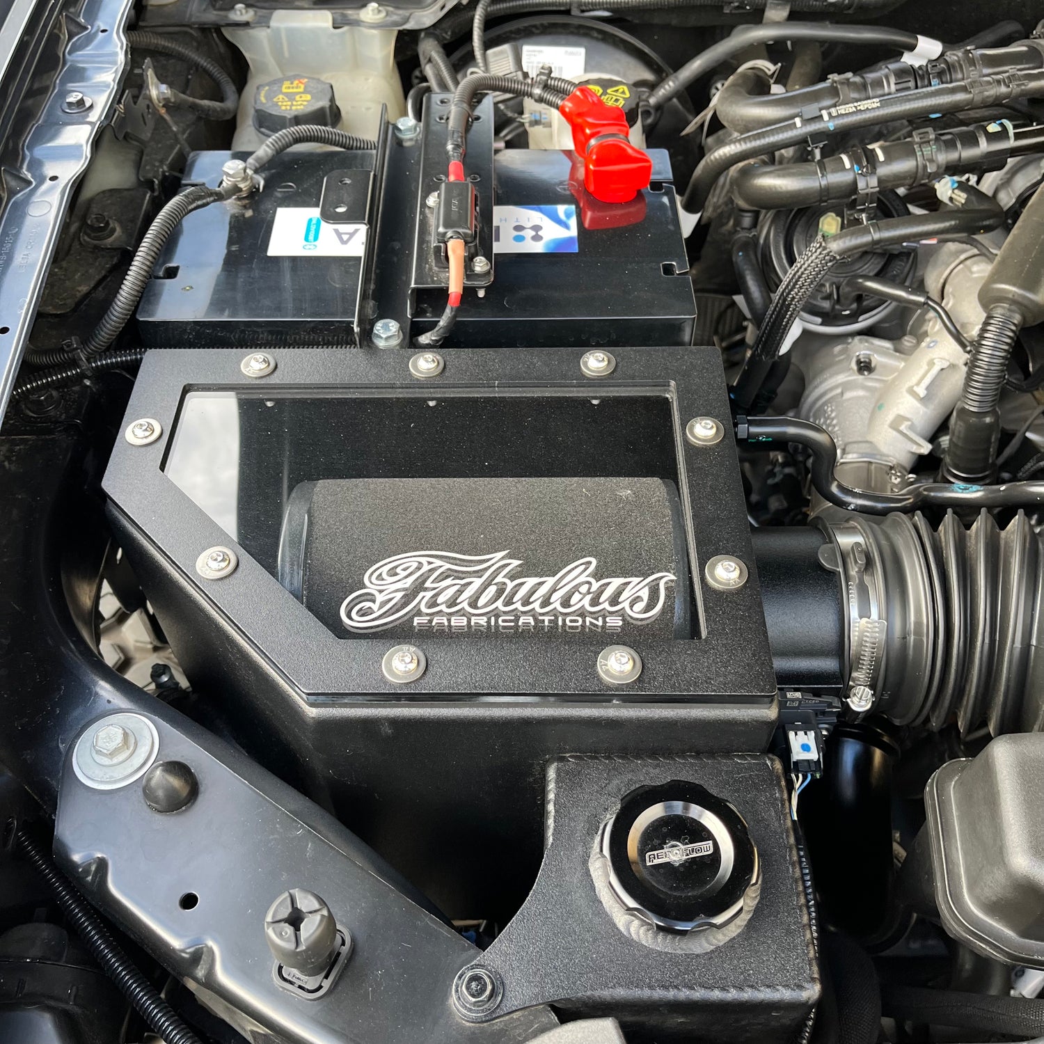 Ford Ranger Next Gen 4 Inch Stainless Snorkel and Alloy Washer Bottle ...