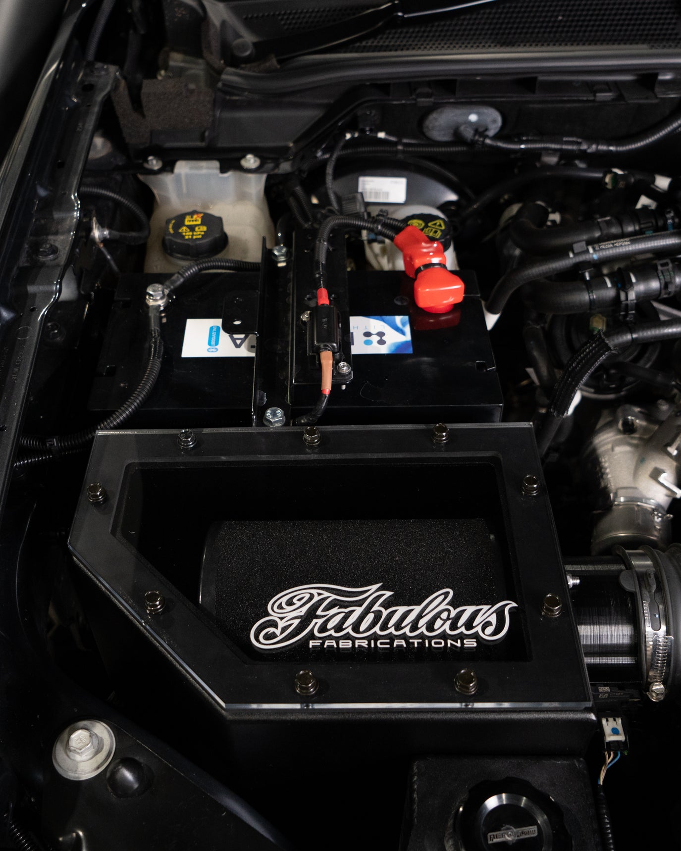 Ford Ranger Next Gen 5 Inch Stainless Snorkel Kit and Alloy Airbox Kit ...