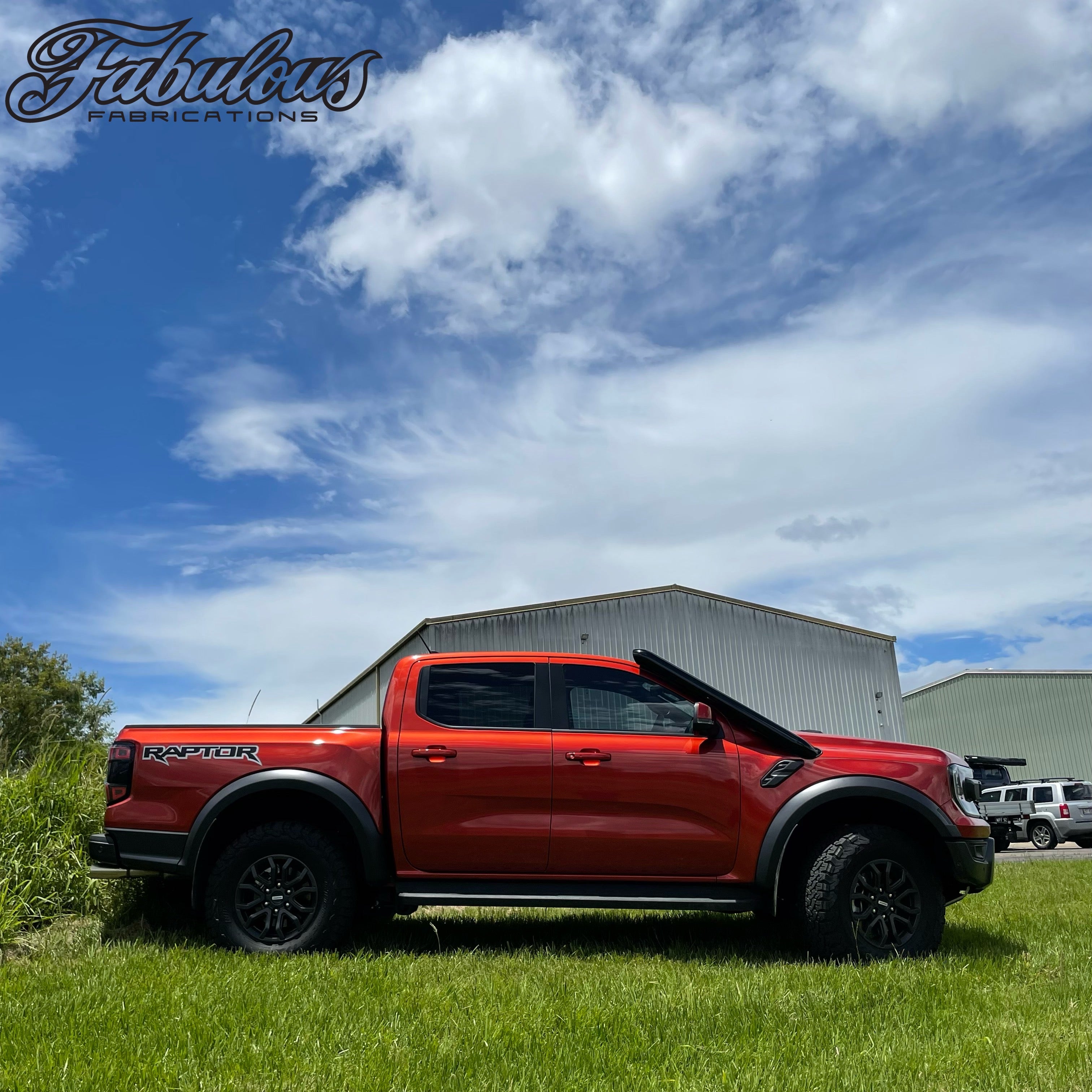 Ford Ranger Raptor Next Gen 4 Inch Stainless Snorkel and Alloy Washer ...